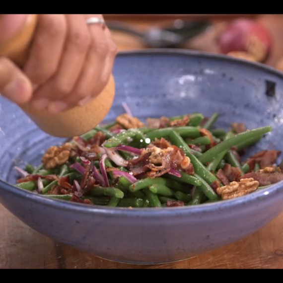 Ma recette de salade de haricots verts - Laurent Mariotte