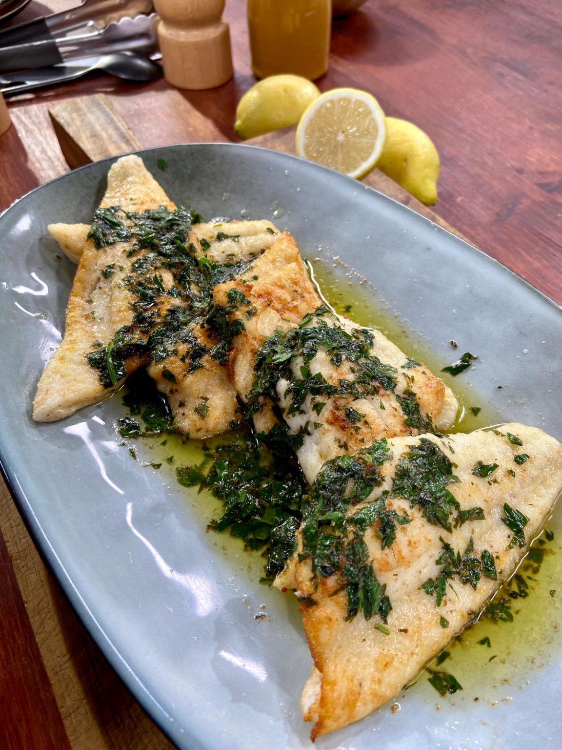 Ma recette de Carrelet meunière au beurre de Charentes-Poitou - Laurent ...