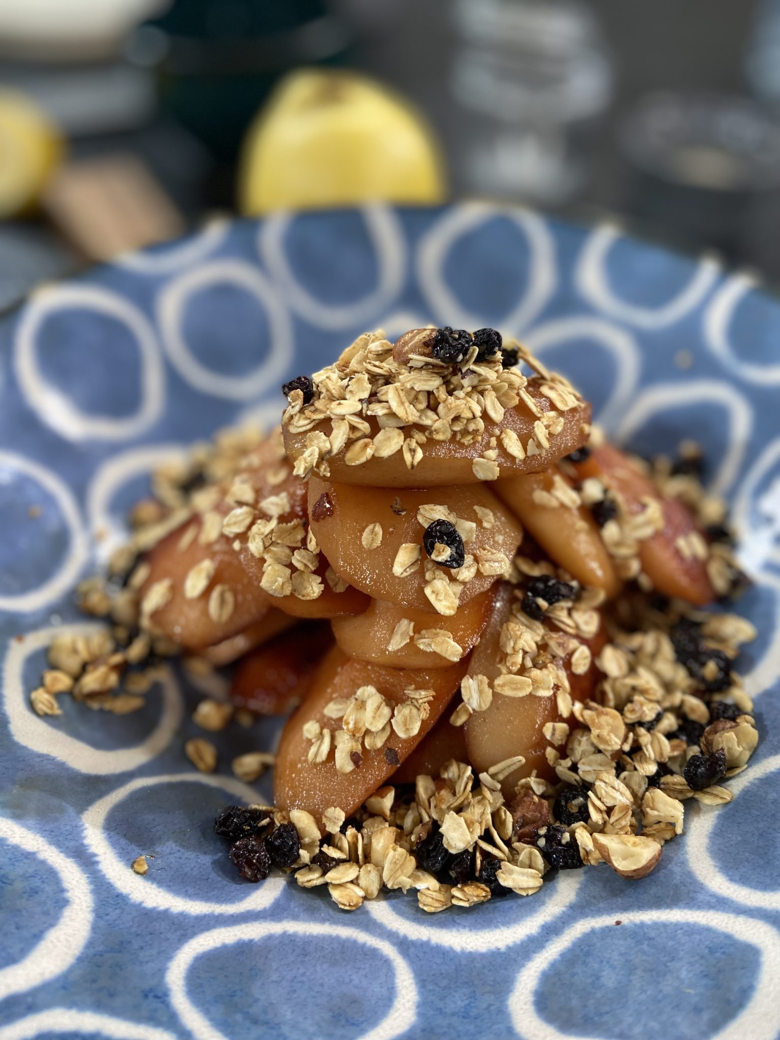Ma recette de coings caramélisés & granola - Laurent Mariotte