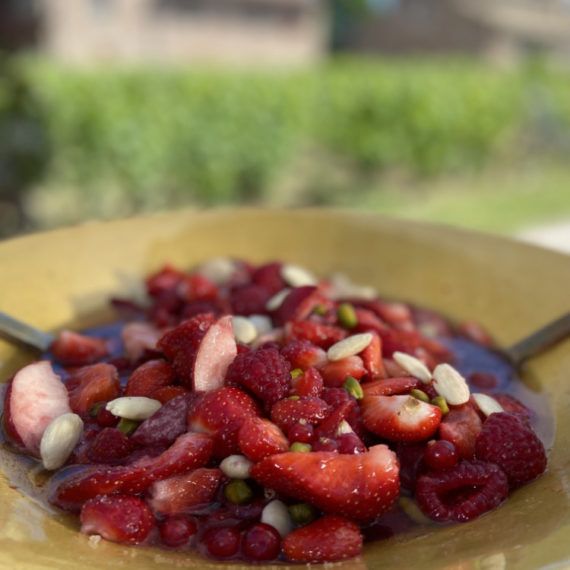 Ma recette de tarte au chocolat & fruits rouges vegan - Laurent Mariotte