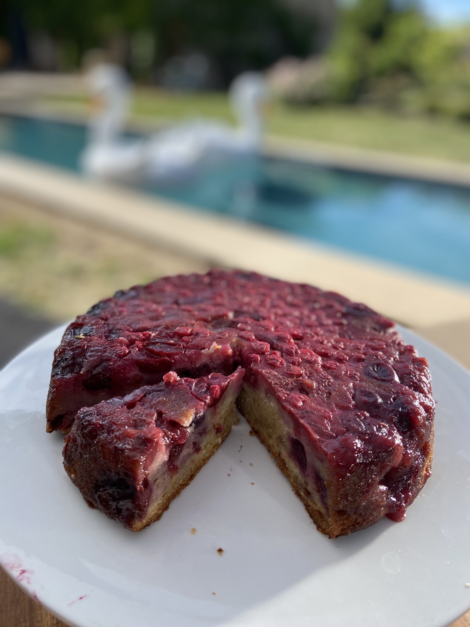 Ma recette de gâteau aux fruits rouges à la plancha - Laurent Mariotte