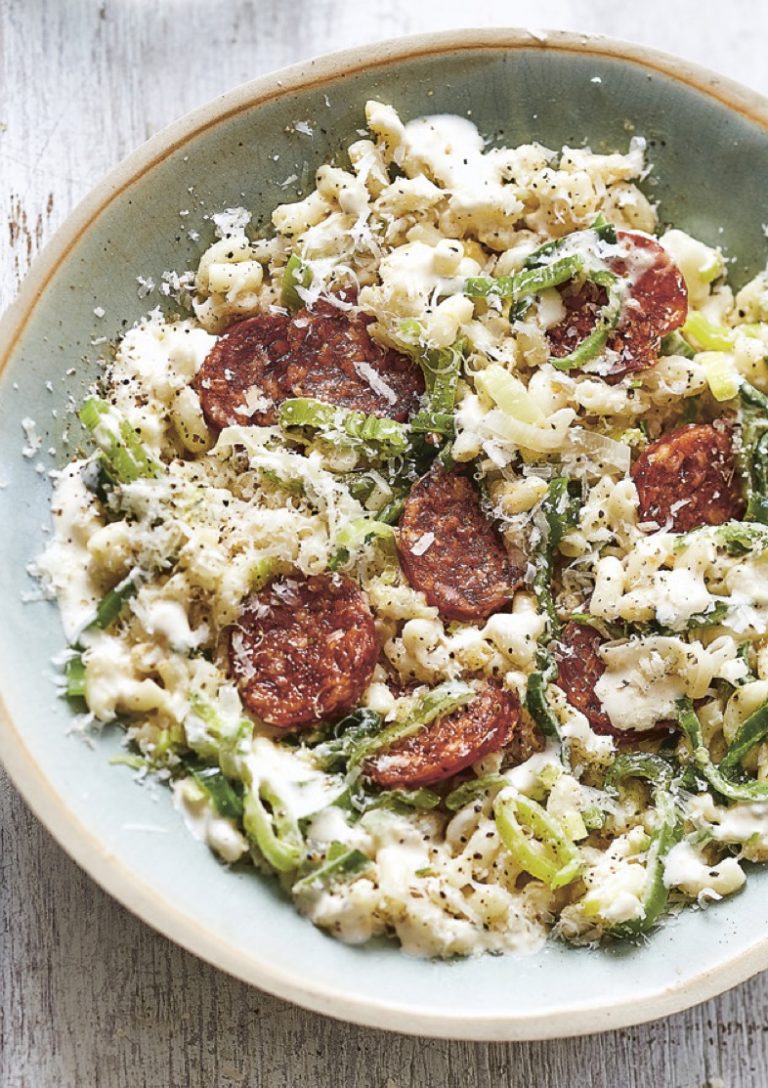 Ma recette du coquillotto chorizo & poireaux - Laurent Mariotte