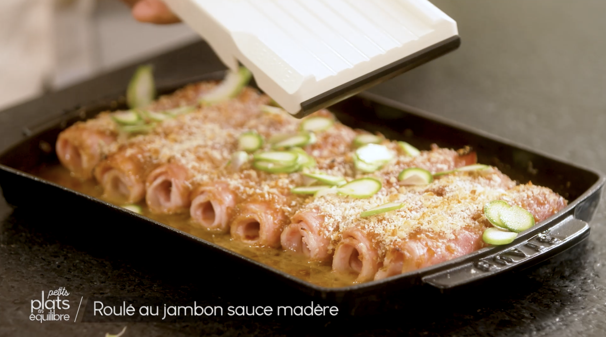 Ma recette de roulés au jambon sauce Madère - Laurent Mariotte