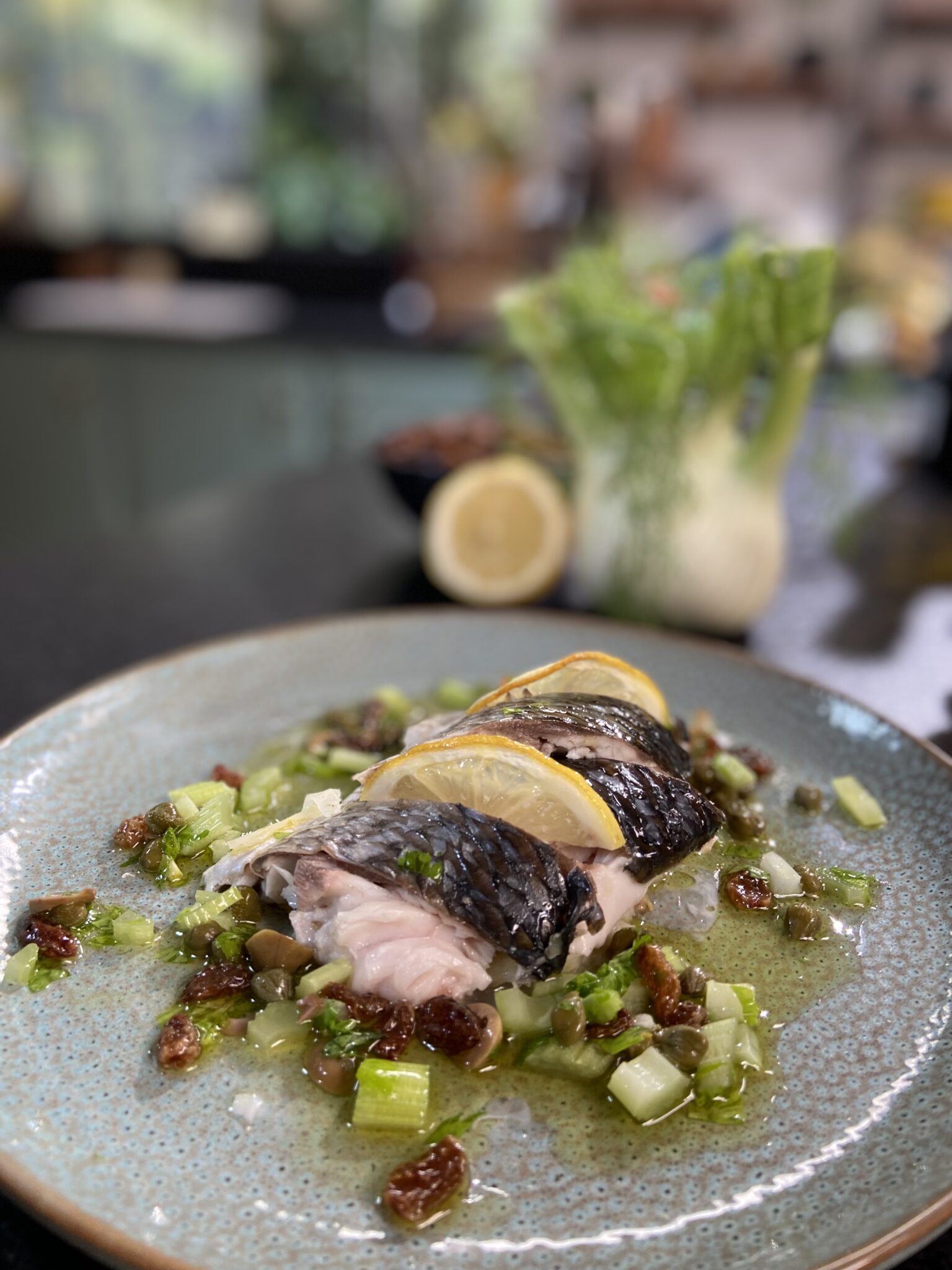 Ma recette de mulet au citron et fenouil - Laurent Mariotte