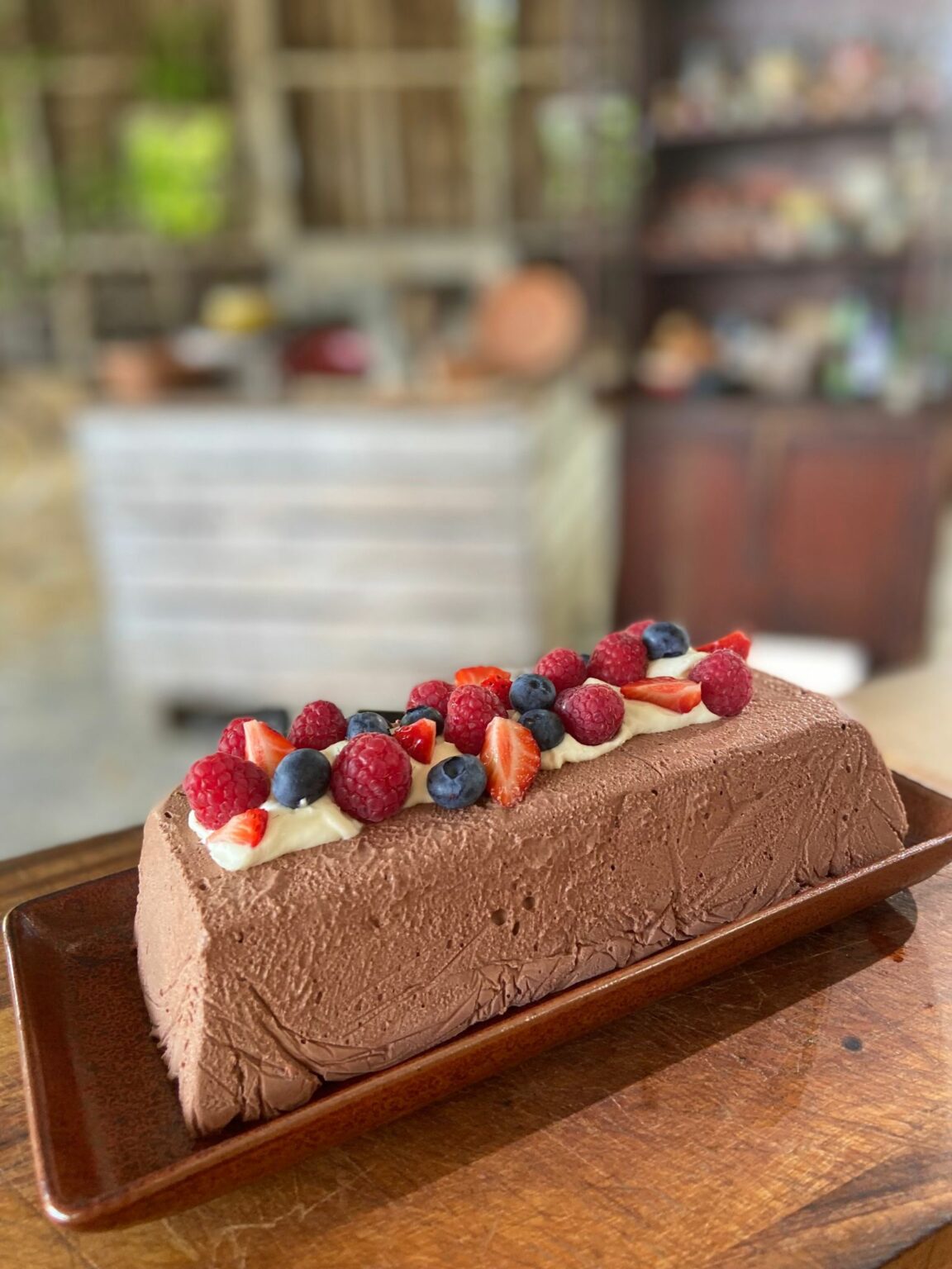 Ma recette de semifreddo au chocolat et fruits rouges - Laurent Mariotte