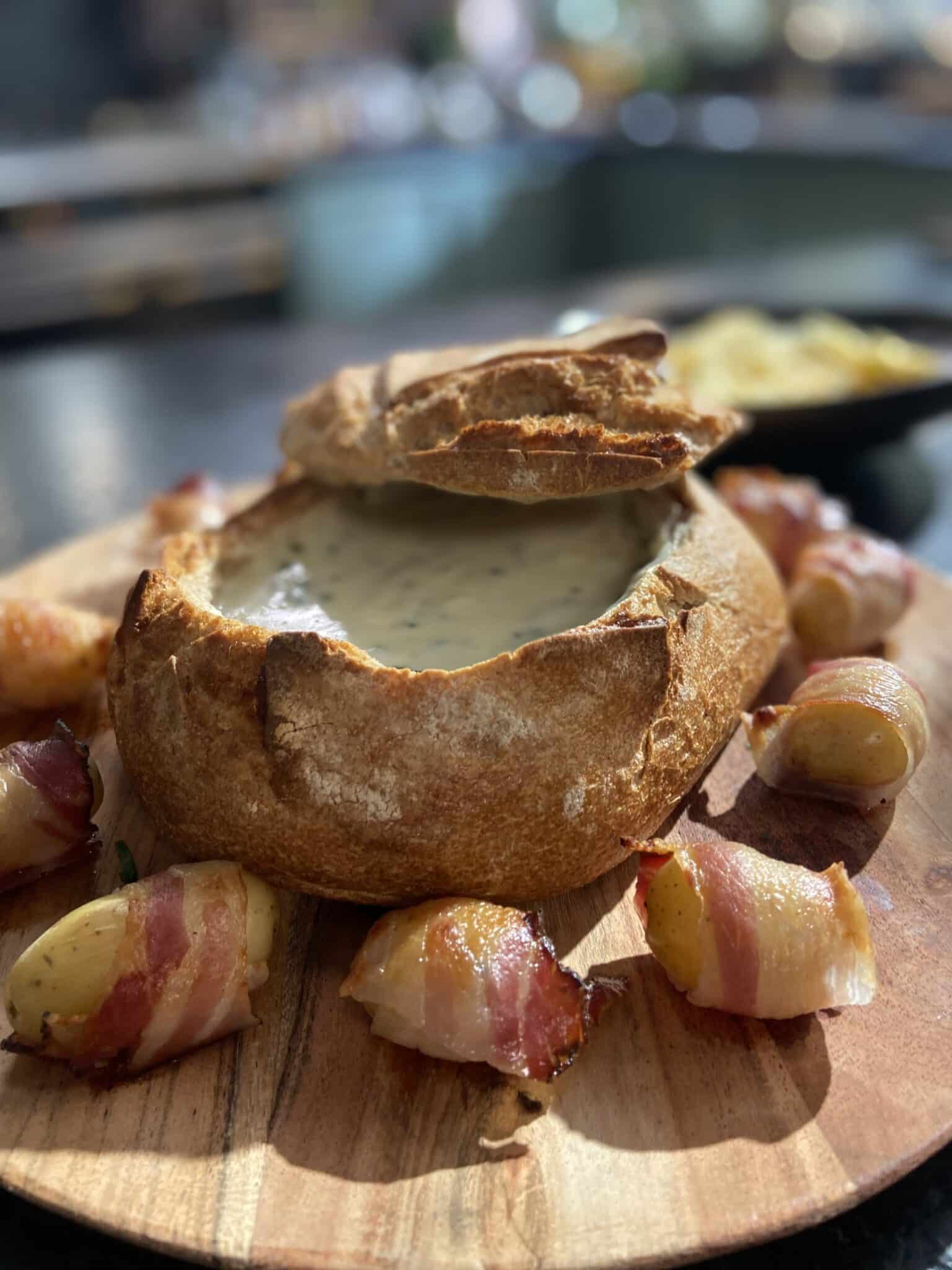 Ma recette de fondue au reblochon - Laurent Mariotte