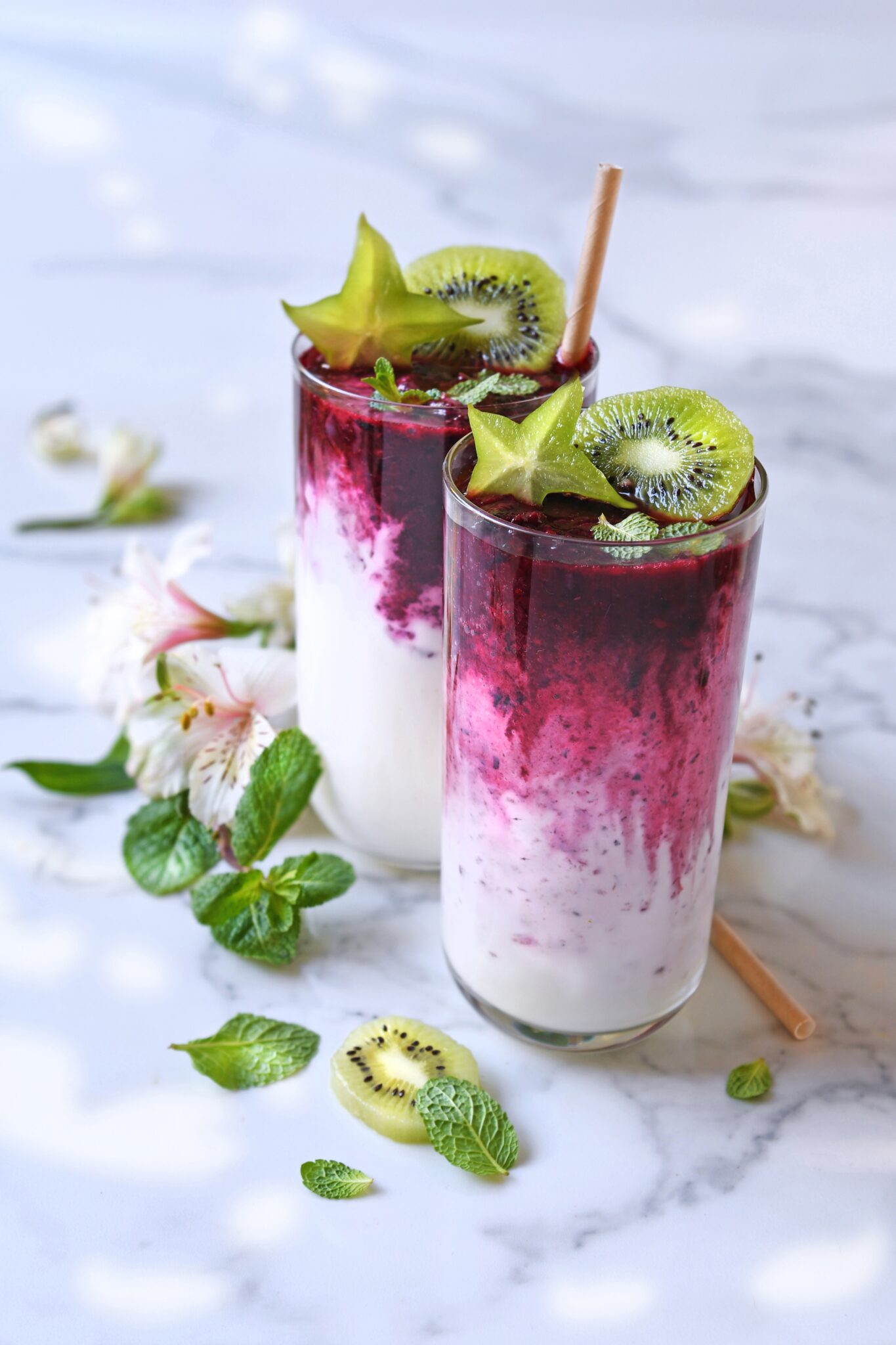 Recette de Smoothie fruits rouges - Laurent Mariotte