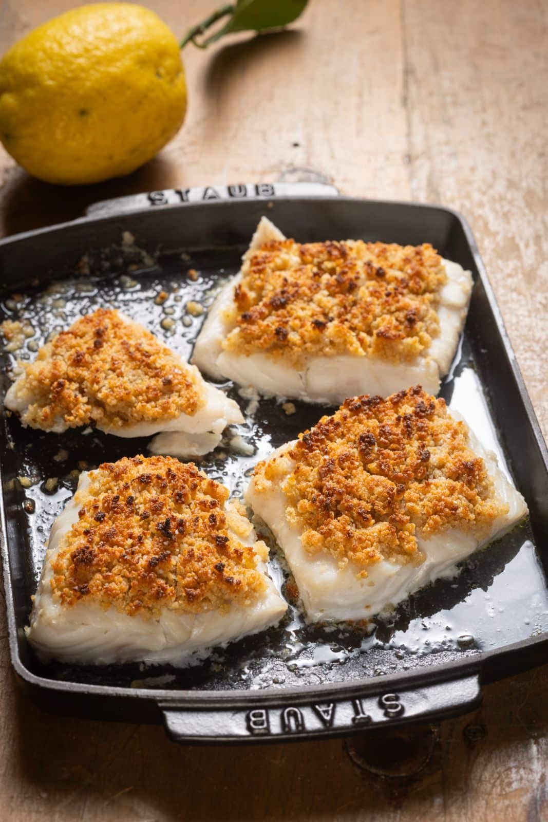 Ma recette de crumble de lieu au citron - Laurent Mariotte